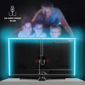RETLUX RLS 102 USB LED pásek 30LED RGB