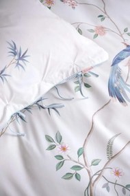 Pip Studio perkálové povlečení Bamboo Blossom bílý 140x200 + 70x90 cm (Kvalitní perkálové povlečení na jednolůžko v dárkovém boxu)