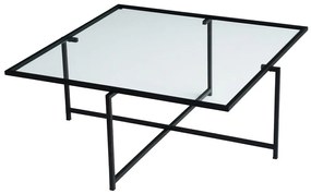 Designový konferenční stolek Vallerie 85 cm černý