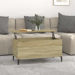vidaXL Konferenční stolek 90x44,5x45 cm kompozitní dřevo [819592] Barva: Betonová šedá