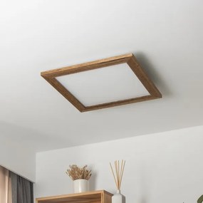 Brilagi - LED Stropní svítidlo SLIMFRAME WOOD LED/36W/230V 49,5x49,5 cm hnědá