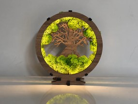 Li-Go "Mech a strom" lampa 20x22cm provedení povrchu: bříza