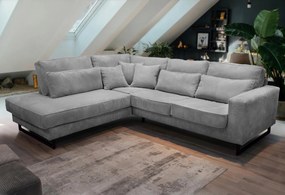 XXXLutz ROHOVÁ SEDAČKA, textil, kompozitní dřevo, světle šedá MID.YOU - Sedací soupravy - 000694010005