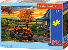 CASTORLAND Puzzle Podzimní projížďka / 180 dílků / 32 x 23 cm