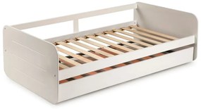 Bílá dětská postel s výsuvným lůžkem 90x190 cm Redona – Marckeric