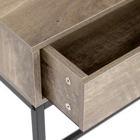 Autronic Odkládací stolek CT-G1077 Odstín: Dub šedý