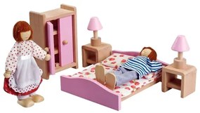 Drewmax 3512-E - Dřevěný nábytek pro panenky - Ložnice