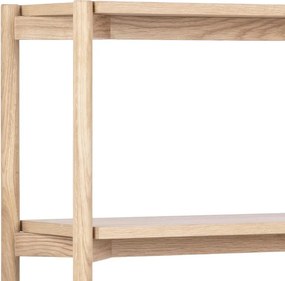 ACTONA Knihovna BRAIDWOOD světlý dub 86x30x160 cm