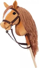 Hoppihorse A3 Chestnut hnědá / Kůň na klacku / hobby horse