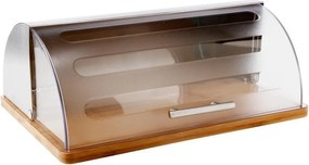 Chlebník s transparentním víkem, 40 x 29 x 16 cm
