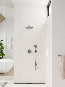 Hansgrohe Raindance Select S, ruční sprcha 120 3jet, kartáčovaný černý chrom, HAN-26530340