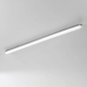 FAN LED-NAUTILUS-150 Prachotěsné stropní svítidlo LED NAUTILUS stříbrná polykarbonát 55 W 7500 lm 4000 K IP65 7,2 x 148 x 6,1 cm - FANEUROPE
