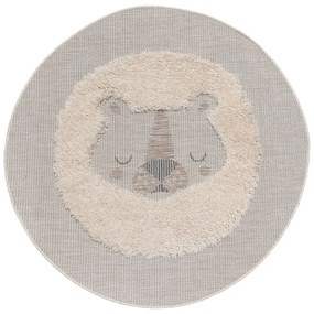OnaDnes -20% Yellow Tipi Béžový dětský  koberec Sleepy Lion 150 cm