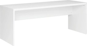 XXXLutz PSACÍ STŮL, vysoce lesklá bílá, 180/69/75 cm Xora - Kancelářské stoly - 002593001401