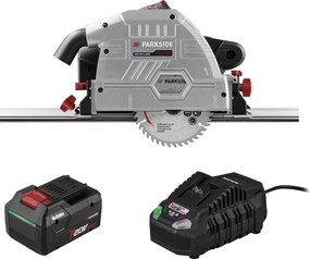 Parkside Performance® Aku ponorná pila Pptsa 20-Li C3, Smart 8 Ah