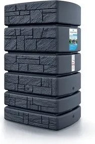 PROSPERPLAST TOWER STONE antracit 500l / Sud na dešťovou vodu