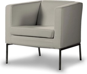Potah na křeslo IKEA Klappsta barva šedá látka sametová