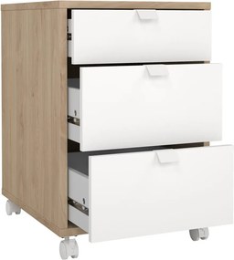 FALCO Kontejner Sigal 584 jackson hickory/bílá