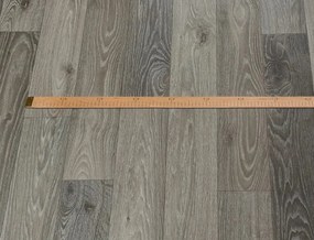 BEAUFLOR PVC podlaha - lino BLACKTEX Fumed Oak 966M – tmavě šedé dřevo ŠÍŘKA: 4 m, POUŽITÍ: Zátěžové