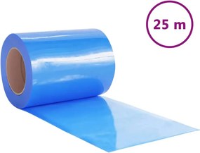 Závěs do dveří modrý 300 mm x 2,6 mm 25 m PVC 153874