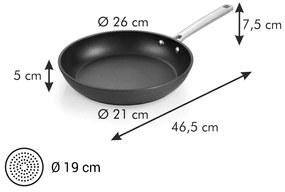 TESCOMA pánev TitanPOWER ø 26 cm, 26 cm