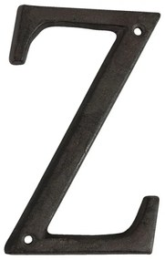 Nástěnné kovové písmeno Z – 8x1x13 cm