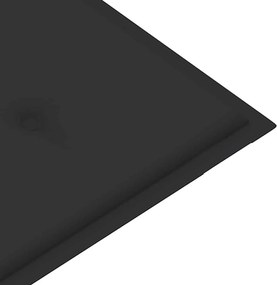 Zahradní lavice s poduškou 120 cm bambus 3063876