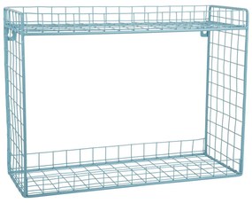 Tyrkysová patrová ocelová police 40 cm Reja – PT LIVING