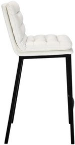 Bhm germany Barová židle Dundalk, černá / bílá