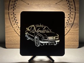Li-Go "Škoda rapid" lampa 19x19cm provedení povrchu: dub světlý