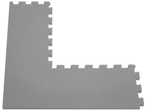 Okrajové díly k podlahám Minideckfloor Barva: 80 Šedá, Díl: Levý dolní roh