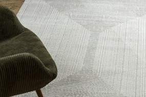 Dywany Łuszczów, Kusový koberec Balance 8788 cream, 140x190, bílá, ložnice