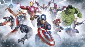 Komar Vliesová fototapeta Marvel Avengers Strike 450 x 250 cm