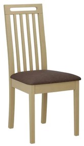 Čalouněná jídelní židle Heven X, Barva dřeva: ořech, Potah: Hygge D20