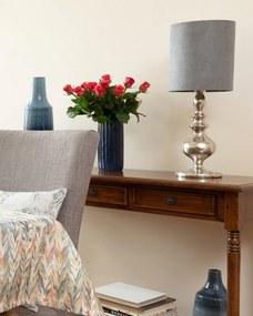 Stolní lampa Narvik Grey výška 63 cm