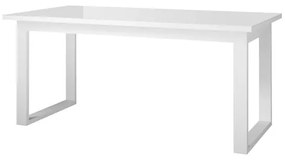 Jídelní stůl Heprion rozkládací 170-220x76x90 cm (bílá)