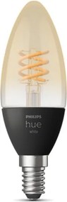 LED Stmívatelná žárovka Philips Hue WHITE FILAMENT E14/4,5W/230V 2100K