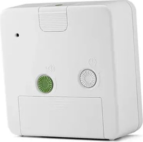 Braun BC03 bílá / Klasický budík / Analogový / 1x AA baterie