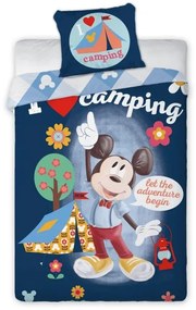 FARO Povlečení Mickey camping Bavlna 140/200, 70/90 cm