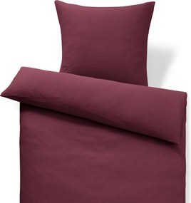 Tchibo - Mušelínové povlečení, bobulová, standardní velikost