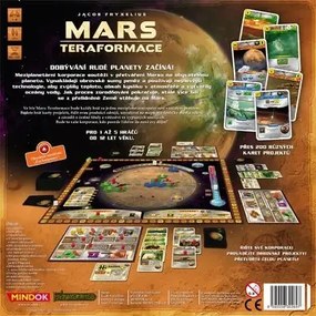 Mindok Mars: Teraformace / Délka hry: 120 minut / Počet hráčů: 1 - 5 /