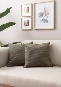 Manšestrové povlaky na polštáře v sadě 2 ks 43x43 cm – Mioli Decor