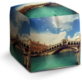 Sablio Taburet Cube Ponte di Rialto: 40x40x40 cm