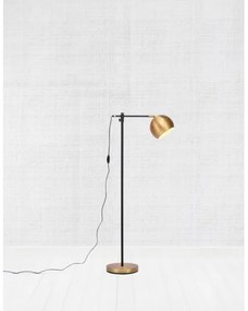 Markslöjd 107231 - Stojací lampa CHESTER 1xE27/40W/230V černá/bronz