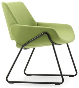 Designová křesla Monk Easy Sled Base Armchair