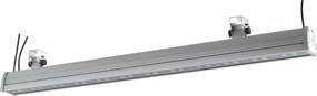 FAN LED-WALLWASHER-36 Venkovní reflektor LED WALLWASHER hliník 36x2 W RGB stmívatelné IP65 112,5 x 8,2 x 14,5 cm - FANEUROPE