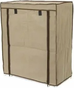 Compactor Oxford Textilní botník - 4 patra béžová / 59 x 29 x 72 cm