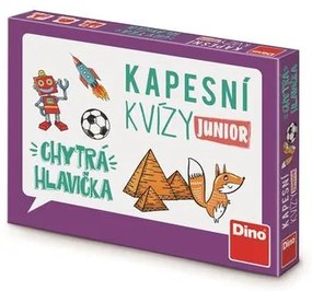Dino Kapesní kvízy JUNIOR Chytrá hlavička