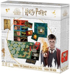EFKO Hra Harry Potter Turnaj tří čarodějnických škol 3v1 *SPOLEČENSKÉ HRY* ef5510