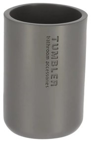Koupelnový pohár Loudis, šedá, 350 ml